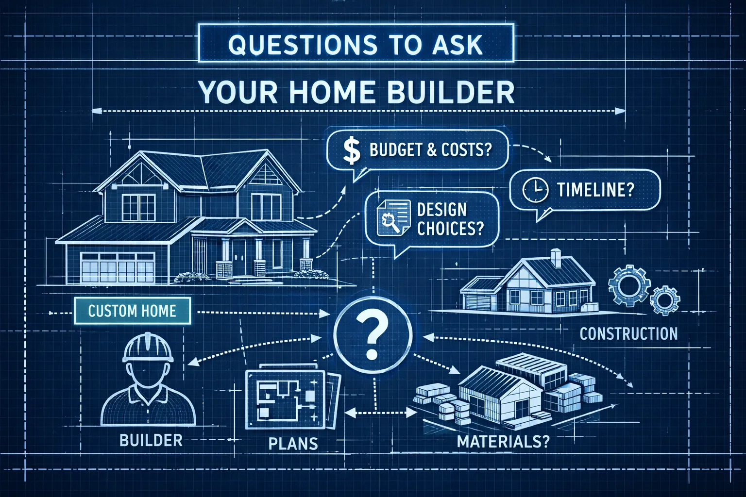 Top Questions for Your Custom Home Builder: A Guide