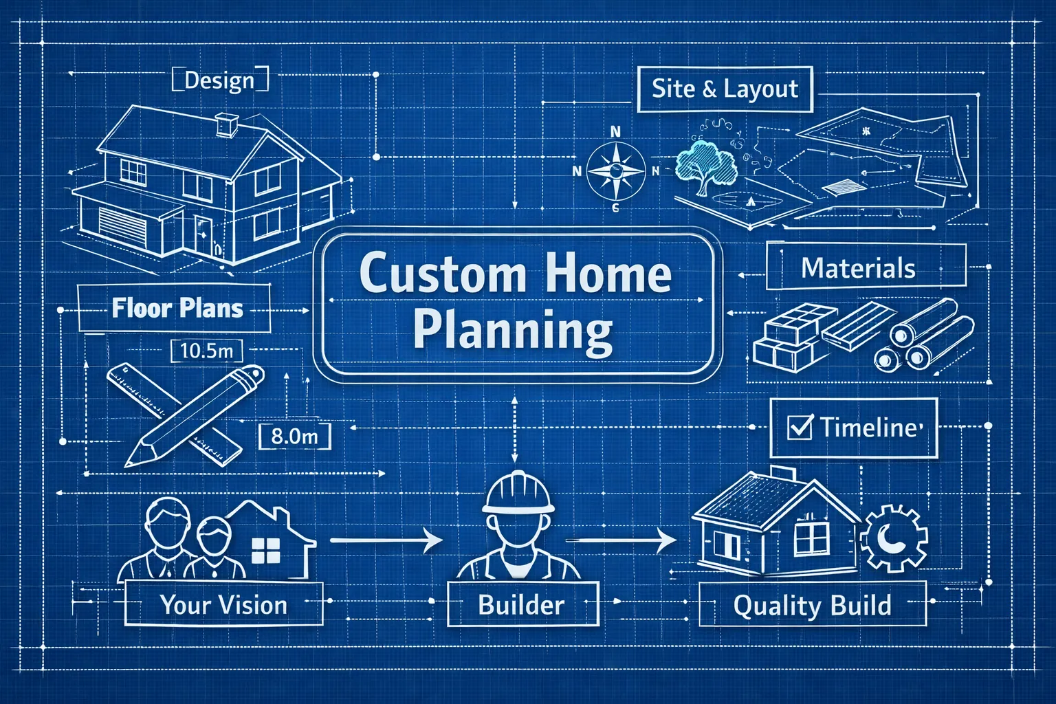 7 Tips for Effective Custom Home Building Plans | John Henry Homes