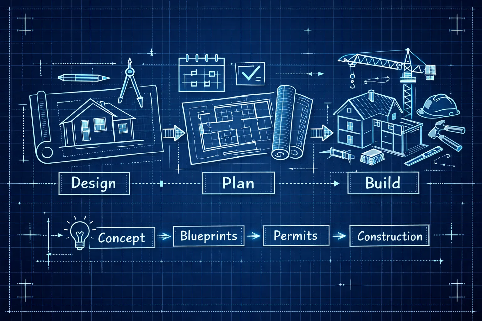 What Are the Steps to Building a Custom Home? | John Henry Homes